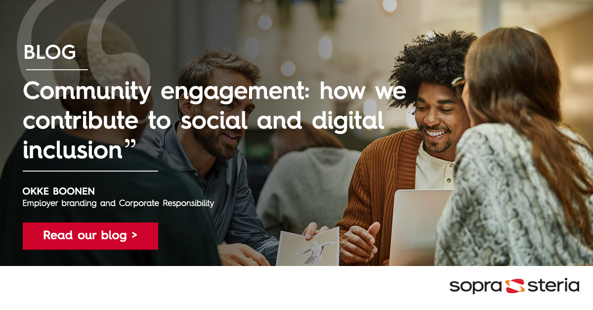 Community engagement: how we contribute to social and digital inclusion